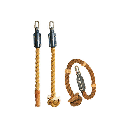 Manila 24' Climbing Rope with Leather Boot – Mike's Mats